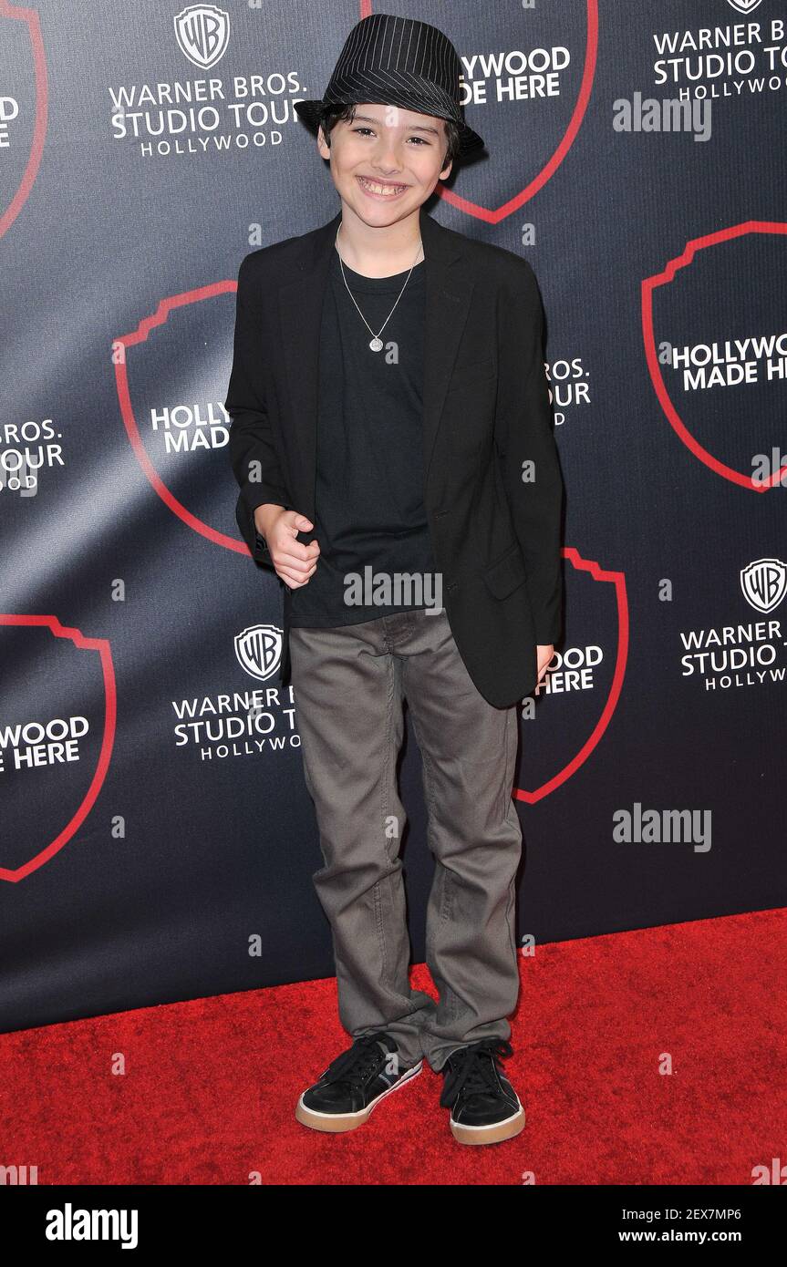 Hunter Payton arrives at the Warner Bros. Studio Tour Hollywood ...