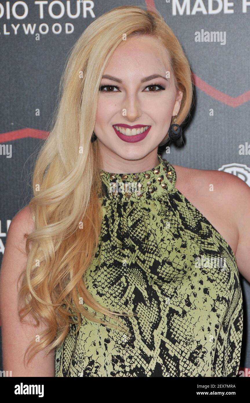 Alexis Nolan arrives at the Warner Bros. Studio Tour Hollywood ...