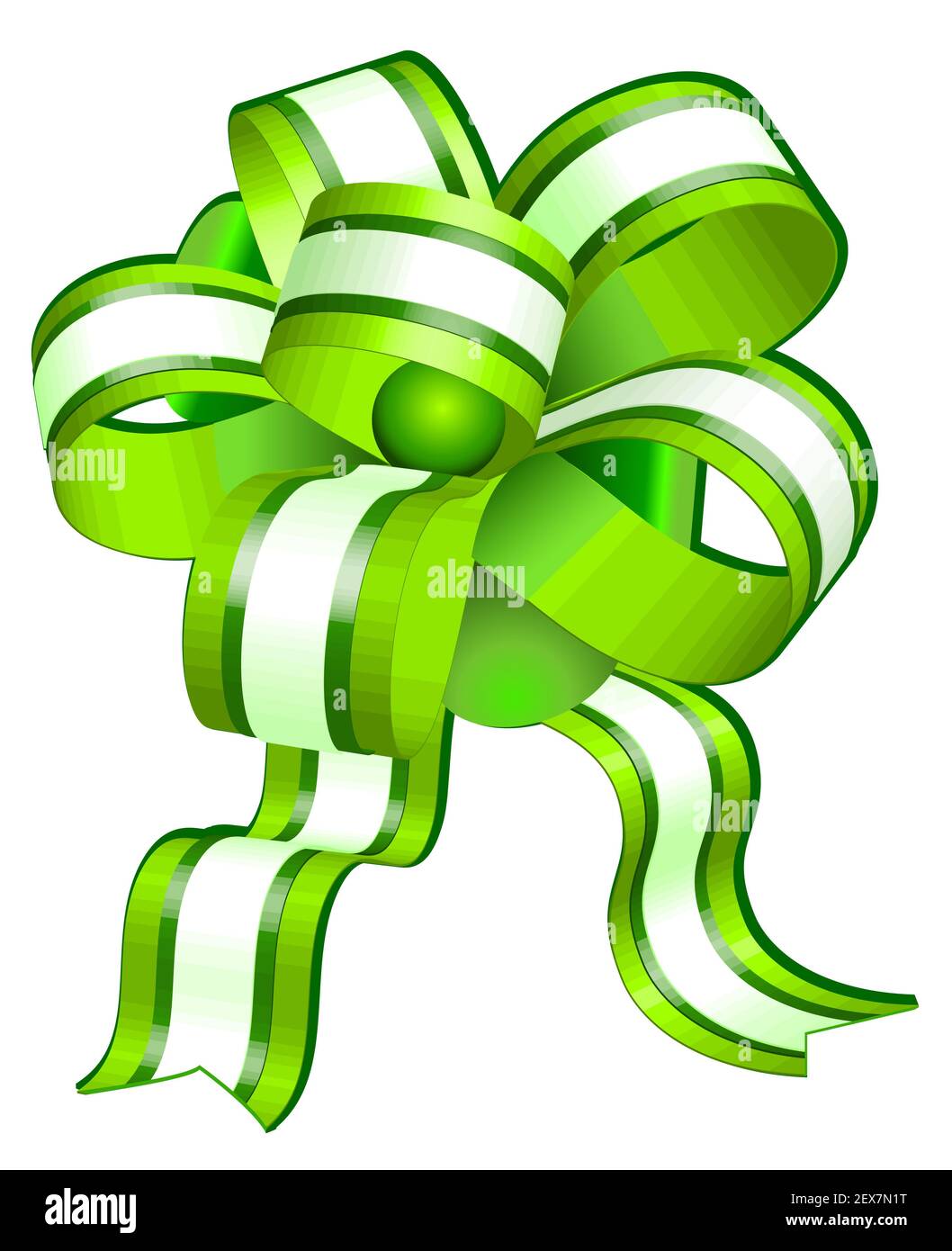 Green bow hi-res stock photography and images - Alamy