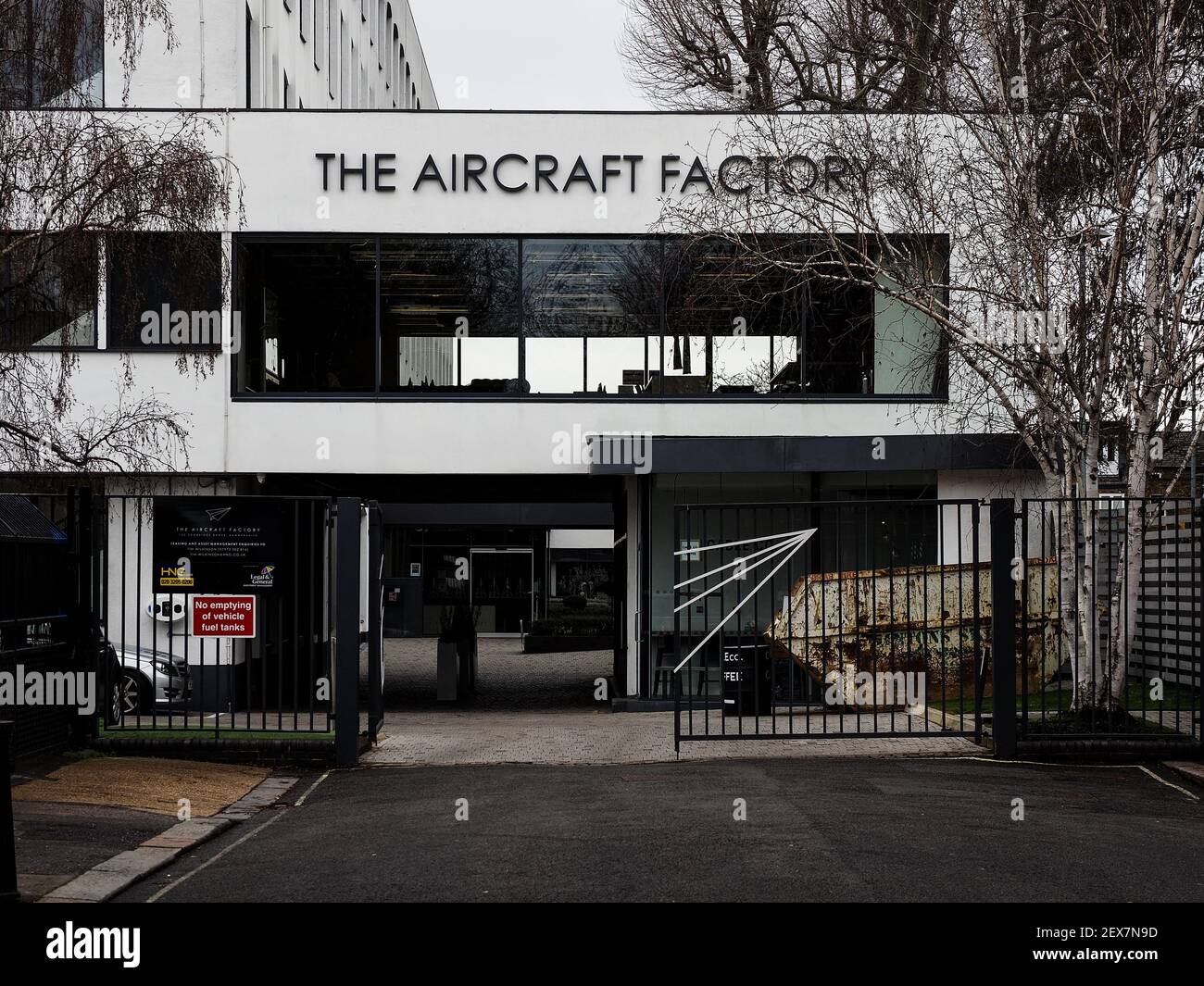 The Aircraft Factory Stock Photo - Alamy
