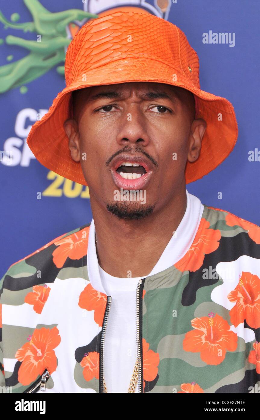 Nick Cannon arrives at the Nickelodeon's Kids' Choice Sports 2015 held ...