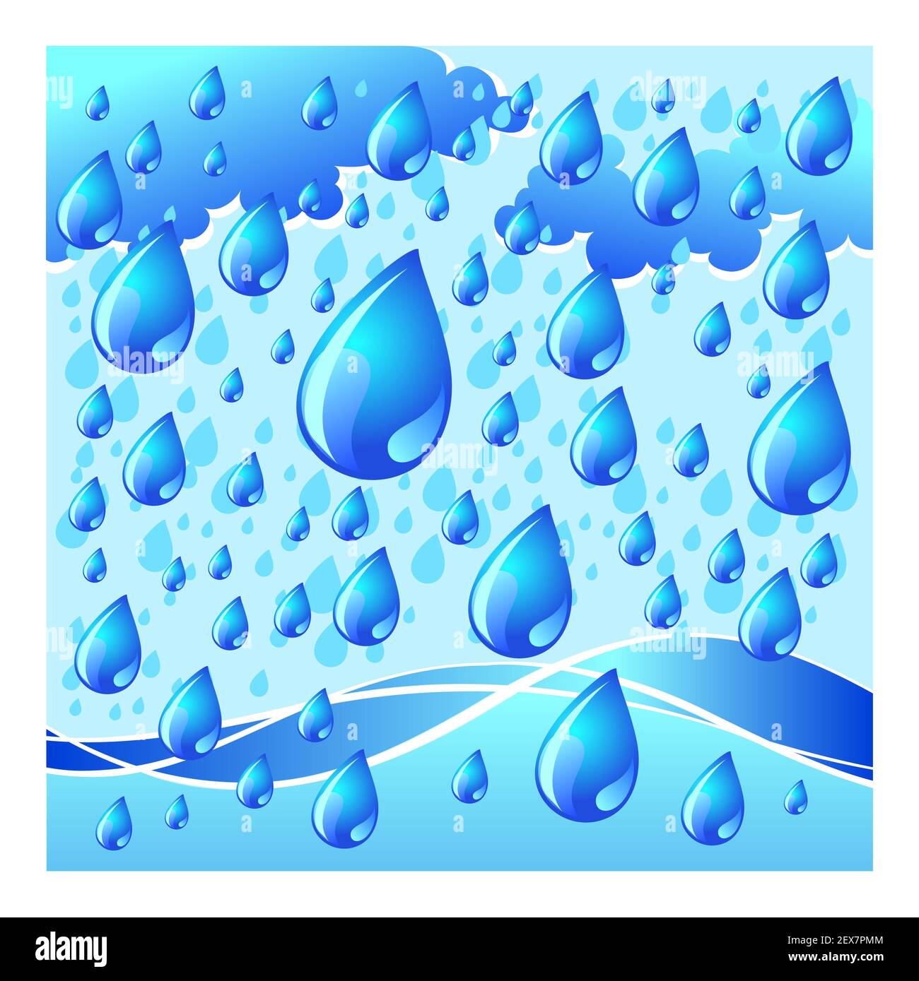 Spheres of rain Cut Out Stock Images & Pictures - Alamy