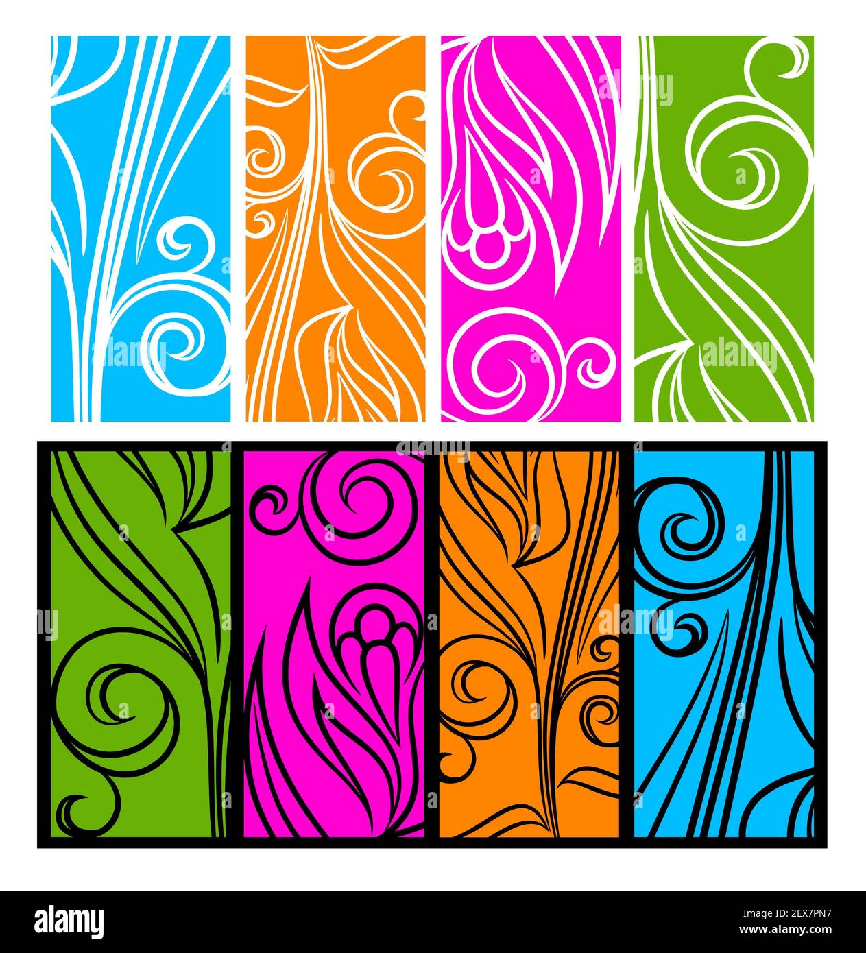 Love spring pattern Cut Out Stock Images & Pictures - Alamy