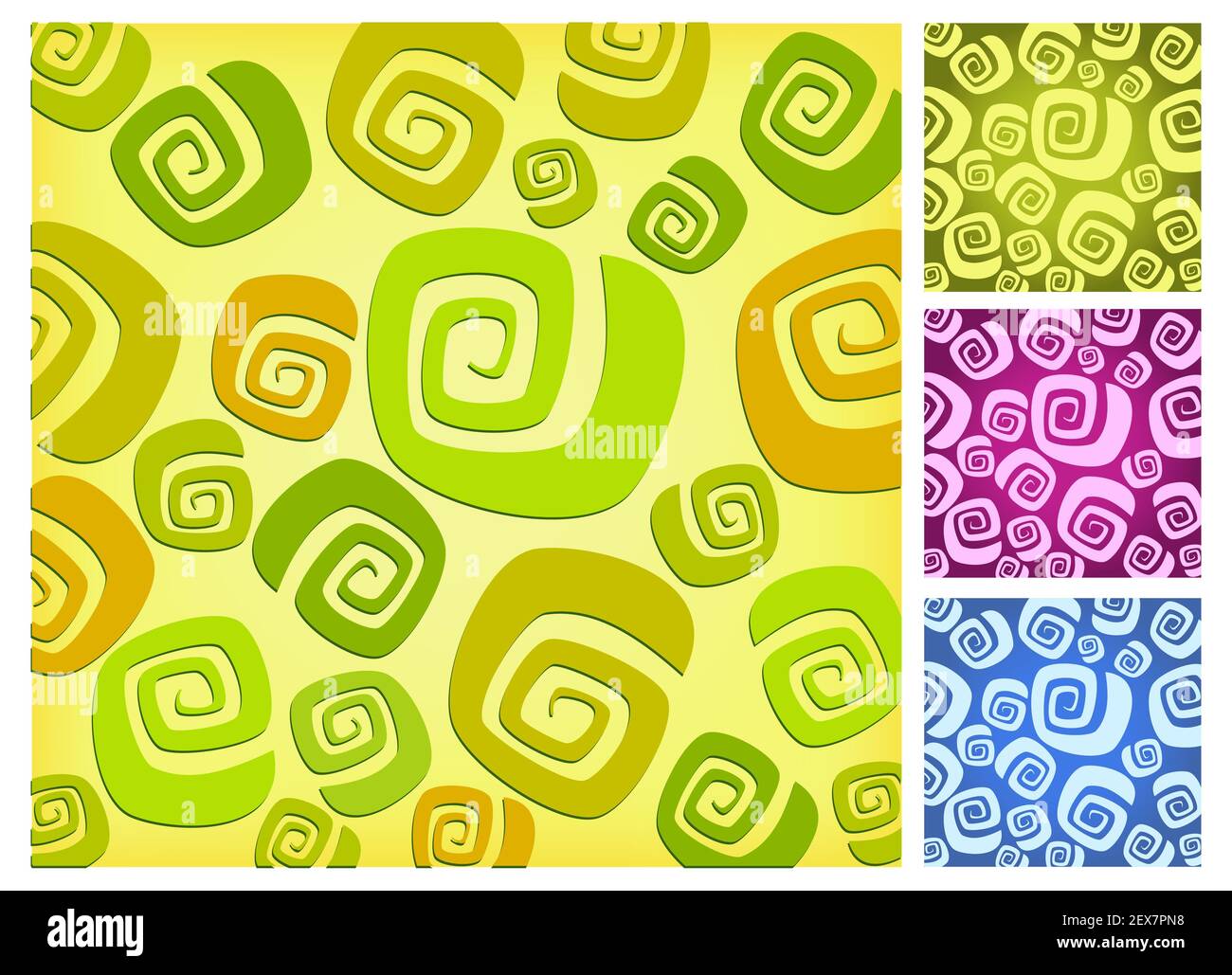 Digital vector green blue Cut Out Stock Images & Pictures - Alamy