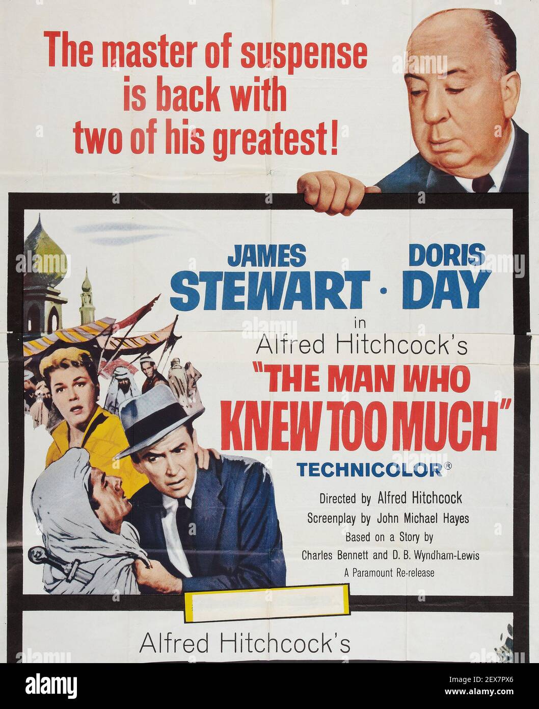 Hitchcock poster hi-res stock photography and images - Alamy