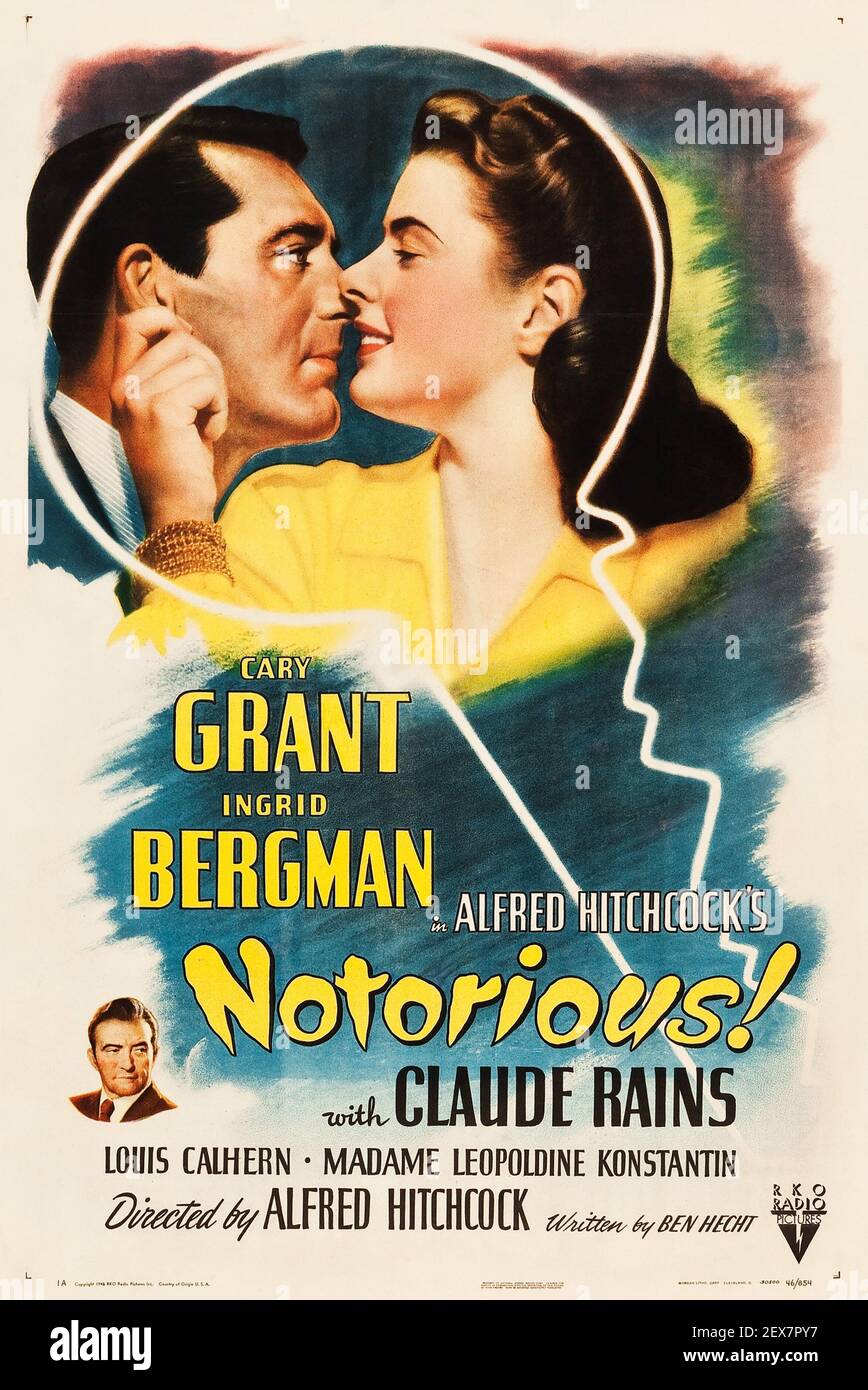 Film notorious hitchcock key hi-res stock photography and images - Alamy