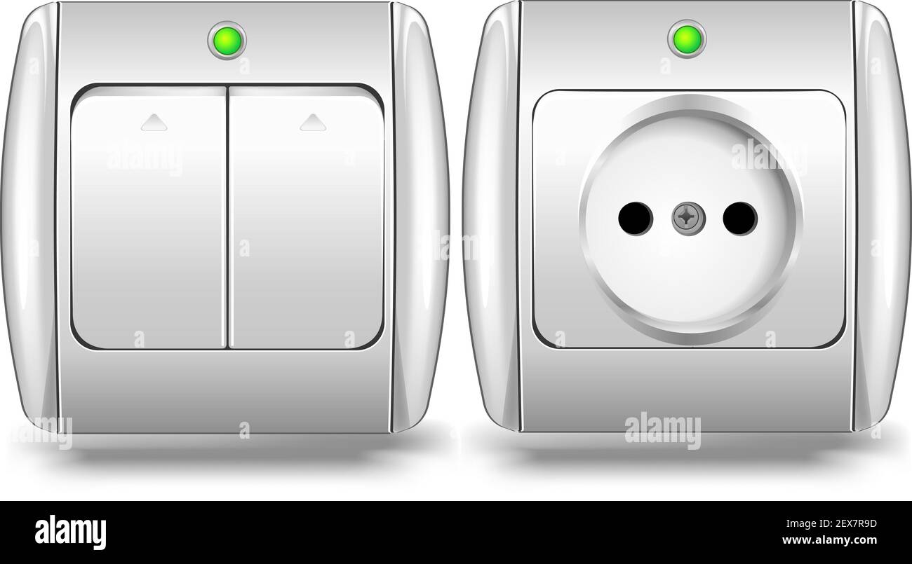 Switch and socket Stock Photo - Alamy