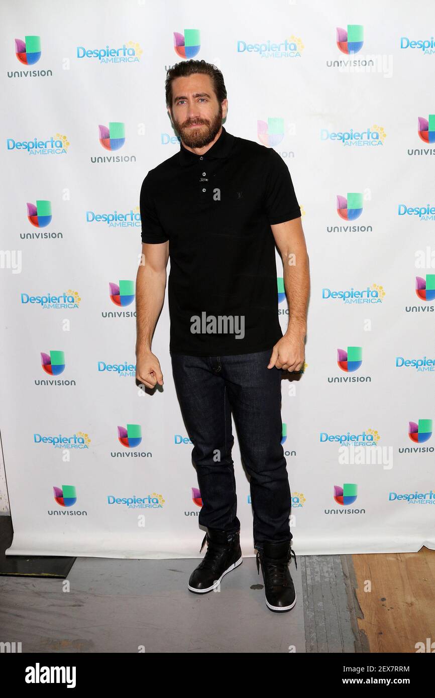 MIAMI, FL, JULY 17: Actor Jake Gyllenhaal is seen during "Despierta ...