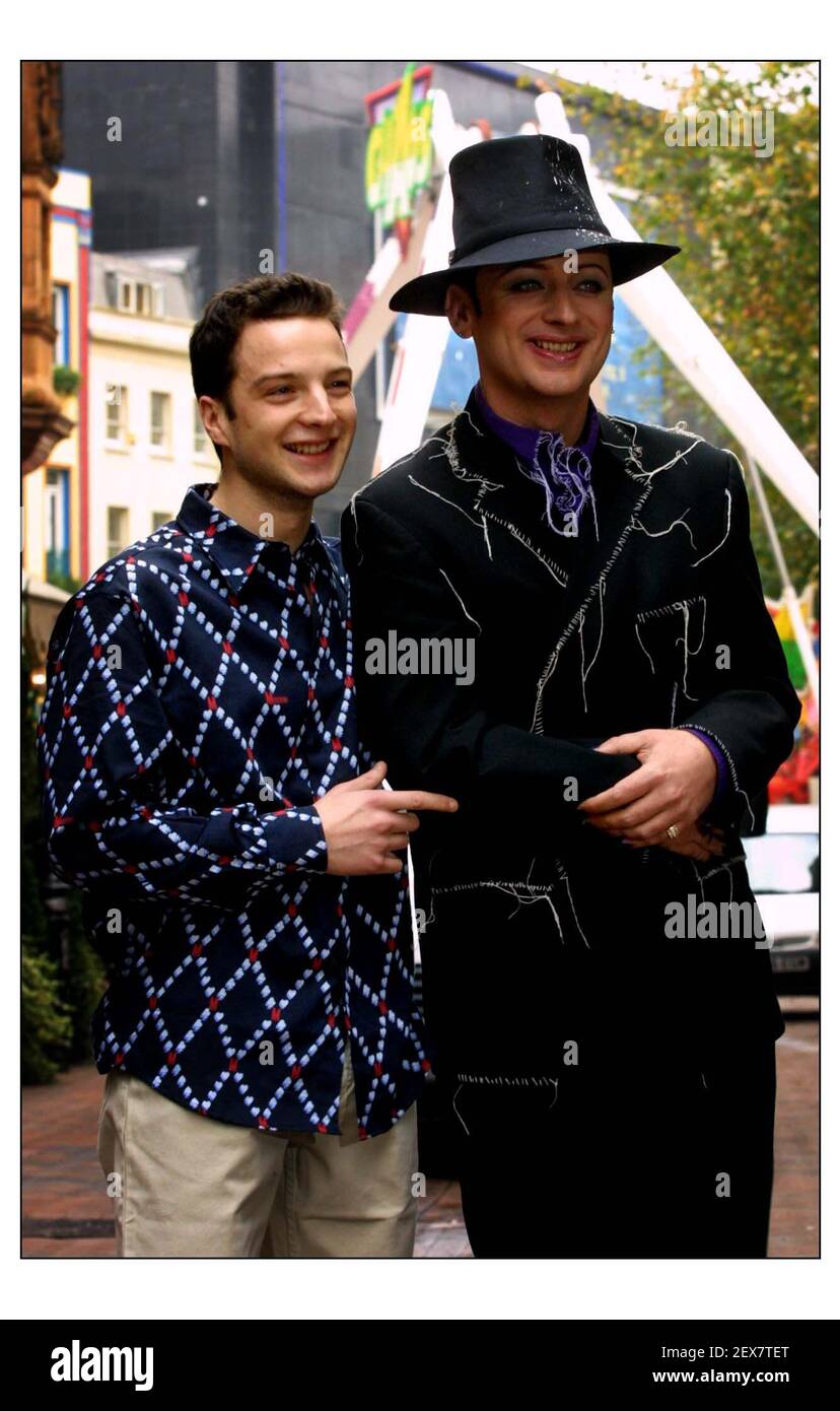 Euan Morton playing Boy George in musical TABOOpic david sandison Stock ...