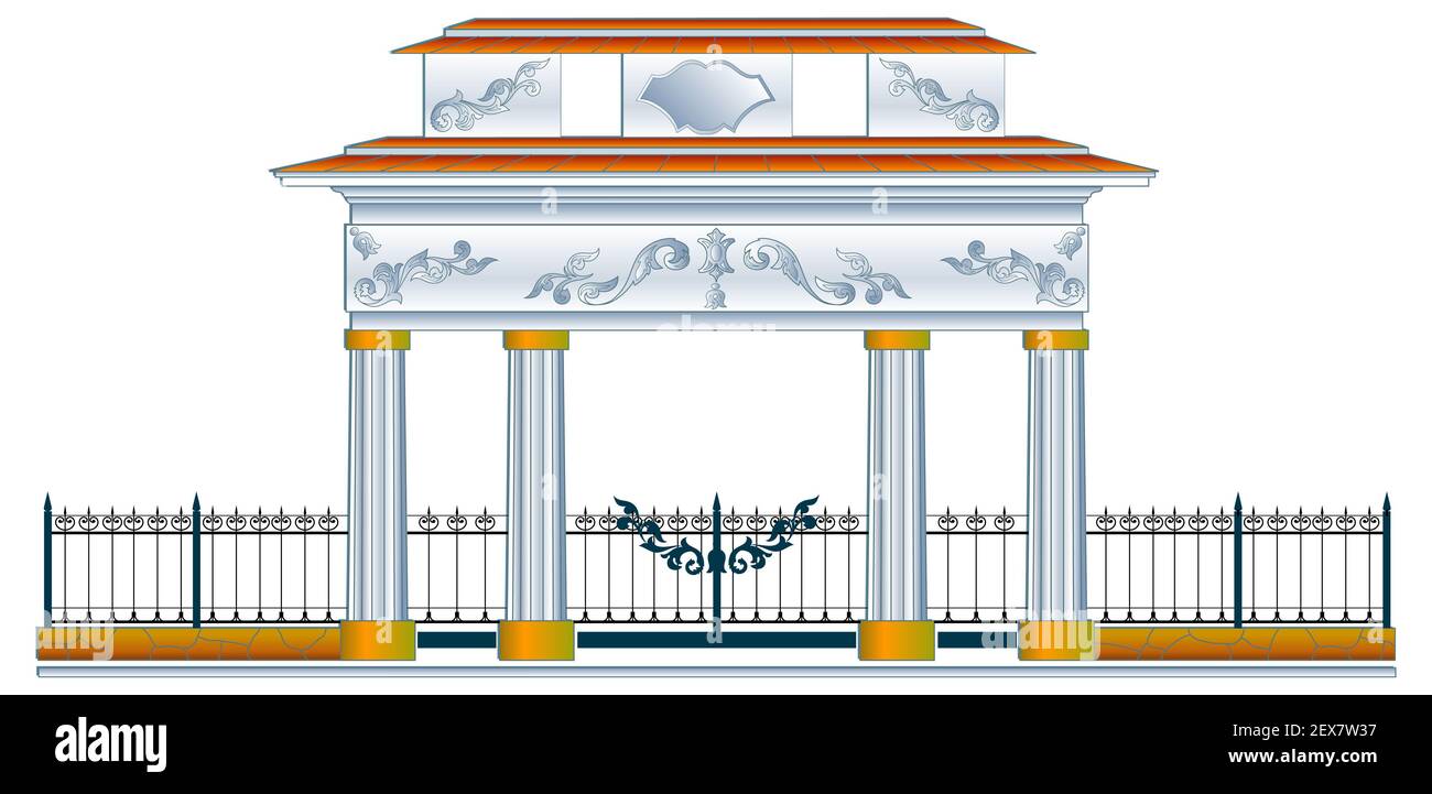 Architecture detail drawing column hi-res stock photography and images ...