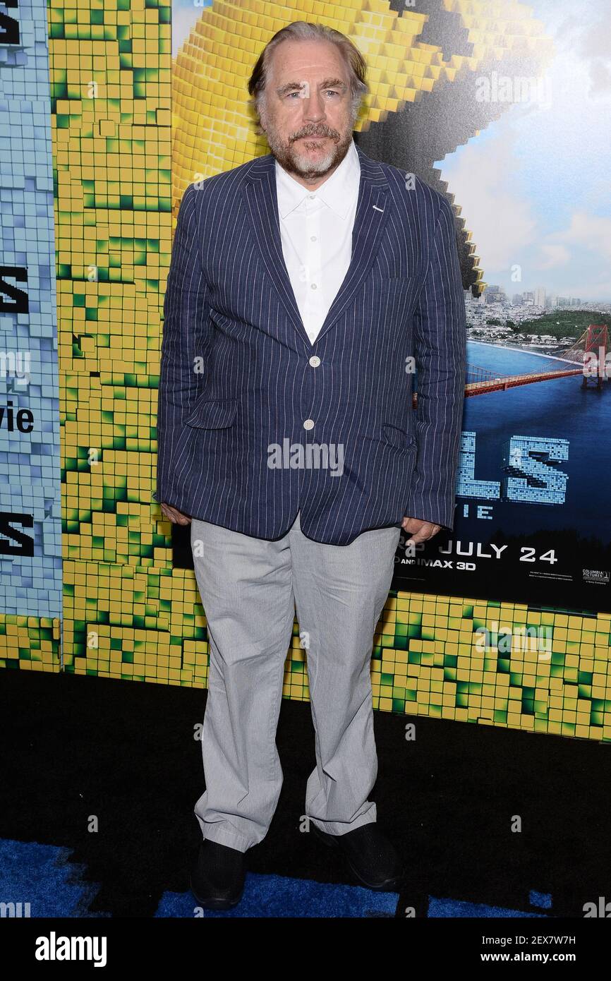 Actor Brian Cox attends the 'Pixels' New York Premiere at the Regal E ...