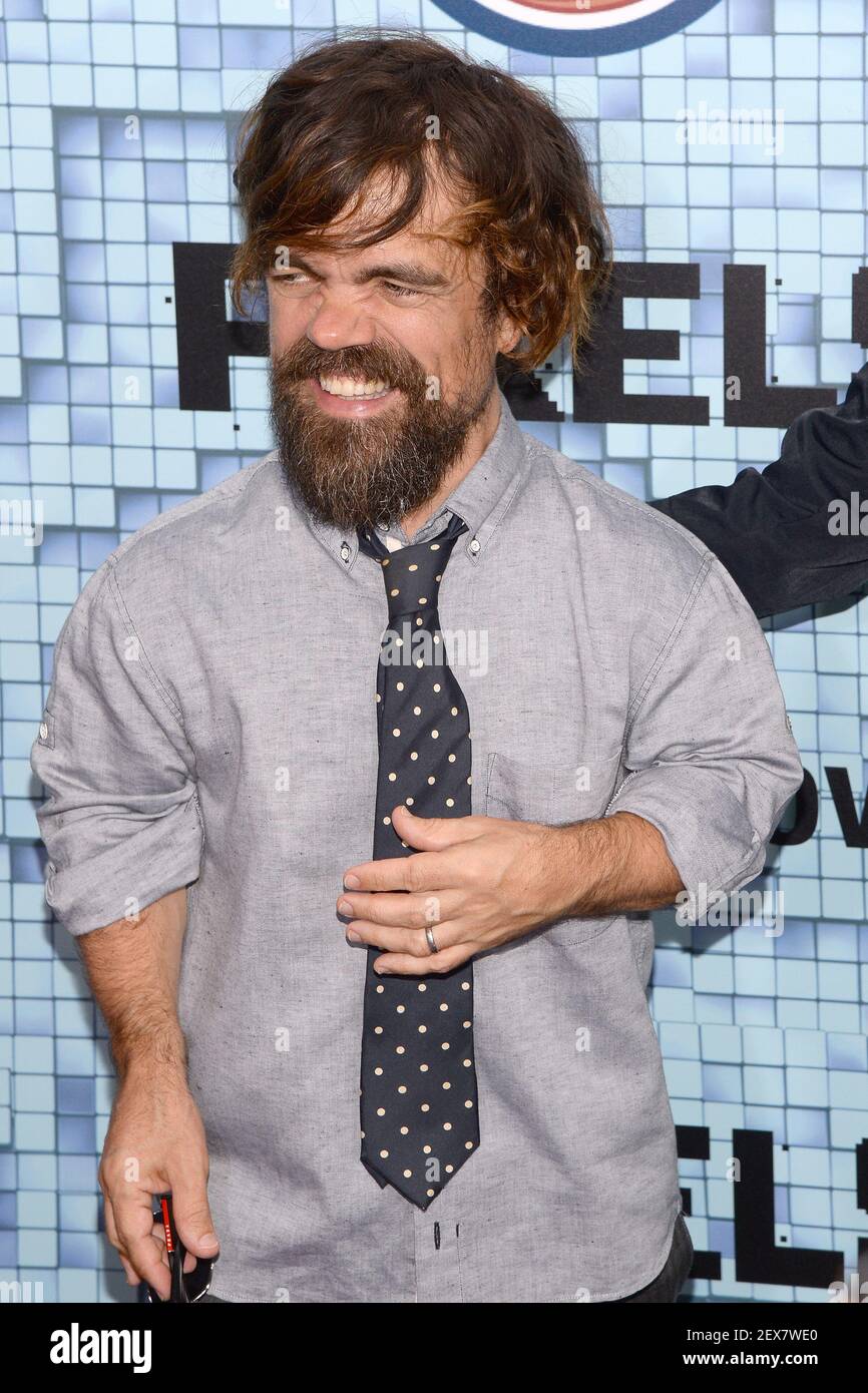 Actor Peter Dinklage attends the 'Pixels' New York Premiere at the ...