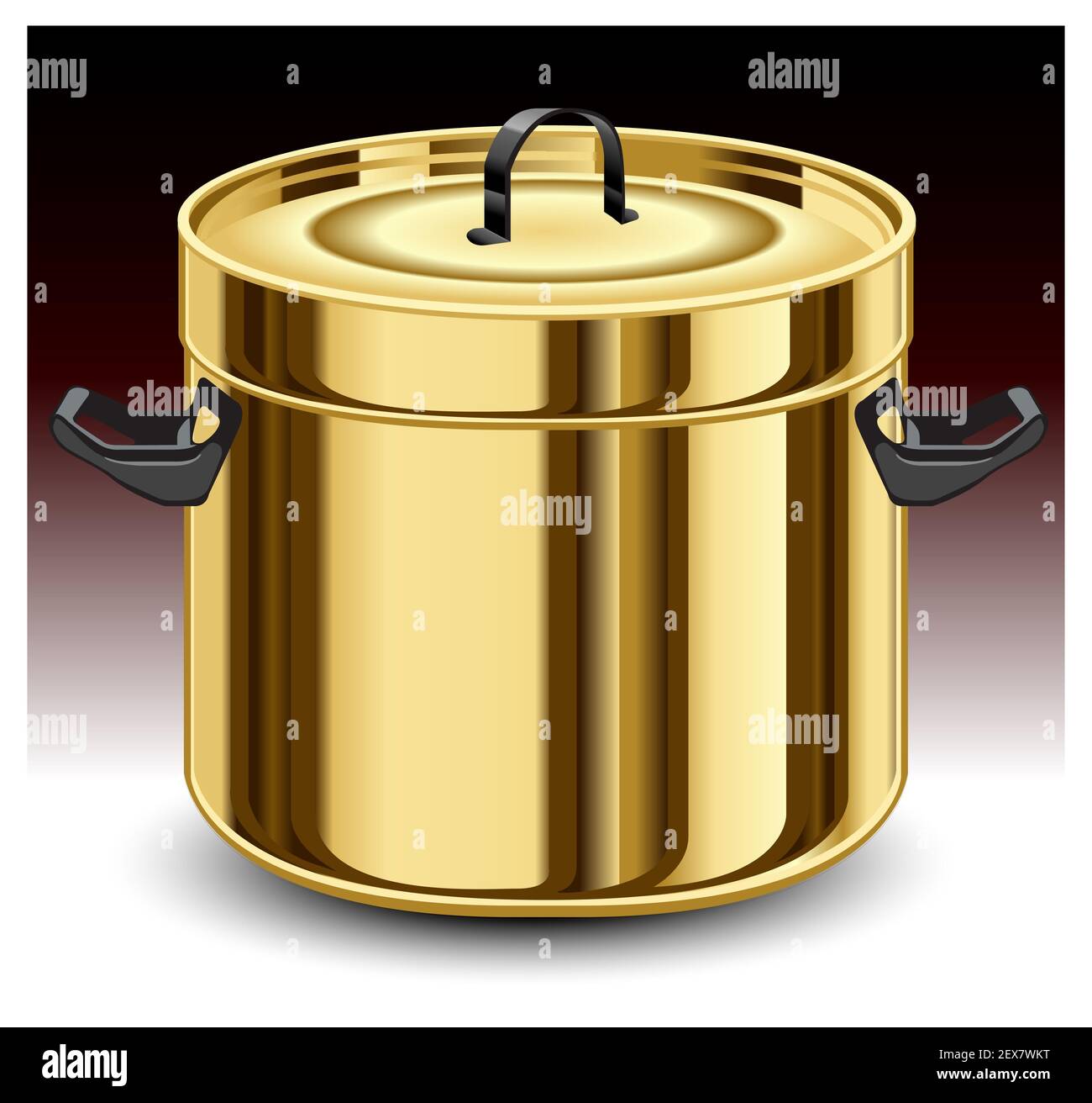 Pan icons Cut Out Stock Images & Pictures - Alamy