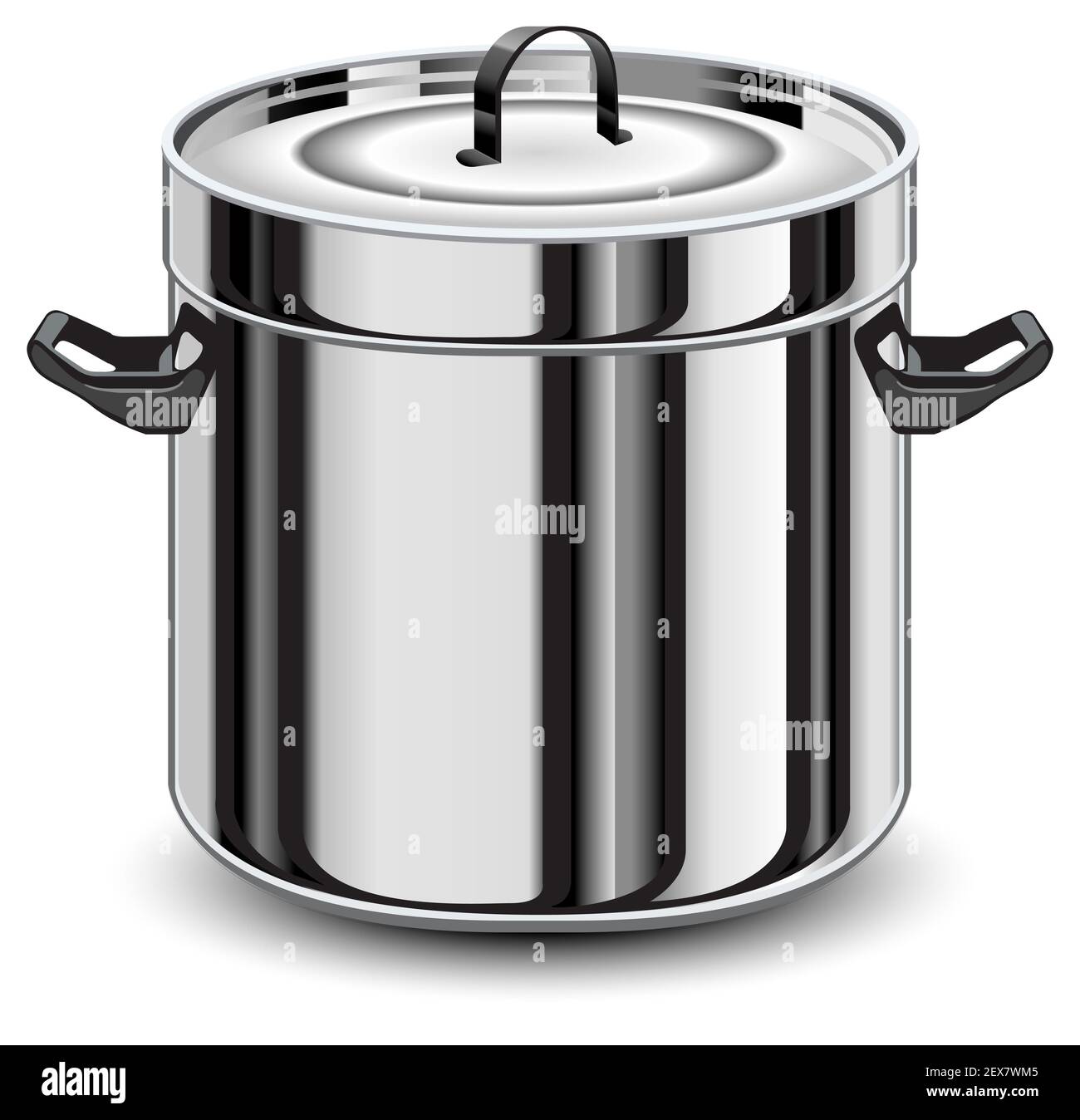 Silver pan hi-res stock photography and images - Alamy