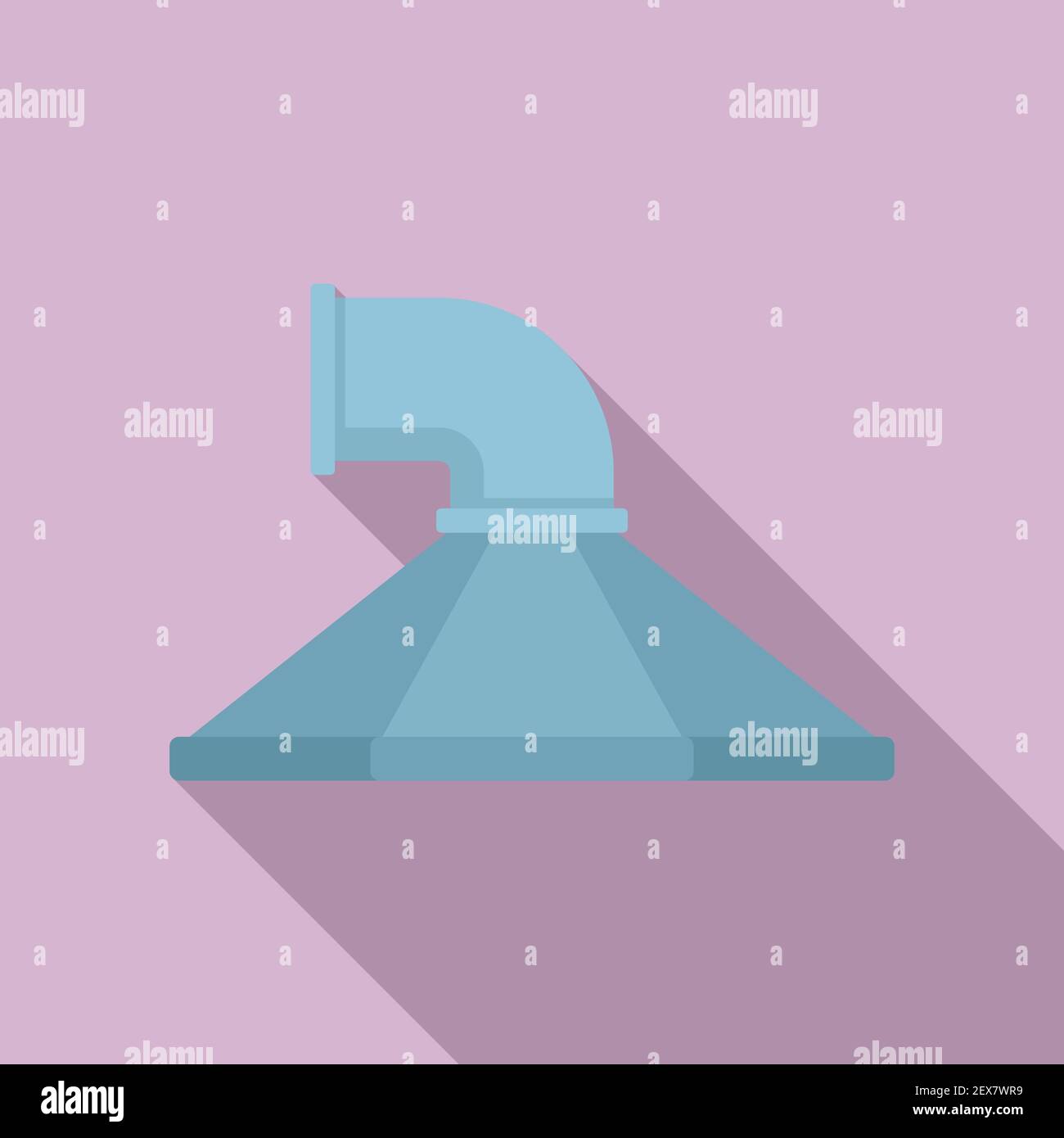 Kitchen ventilation icon, flat style Stock Vector Image & Art - Alamy