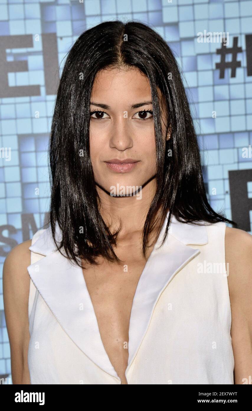 Julia Jones attends the New York premiere of Pixels *** Please Use ...