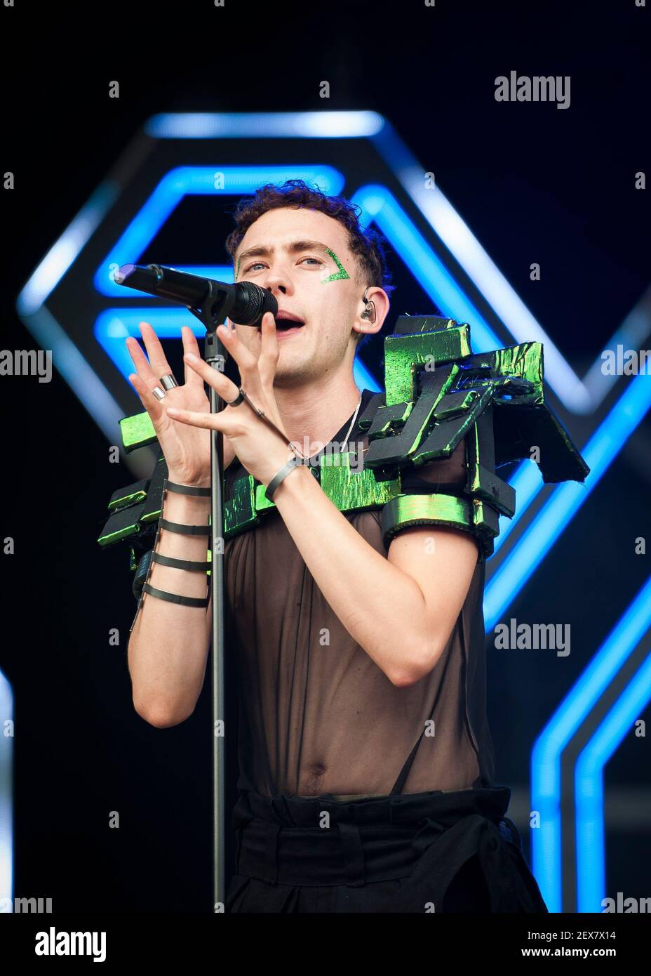 Olly Alexander of Years and Years performs live on day 2 of Bestival ...