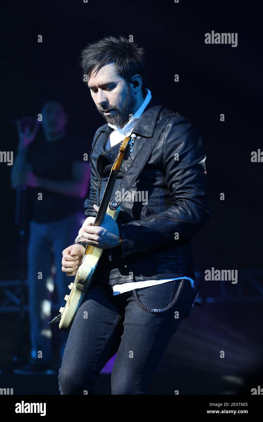 FL: Pablo Hurtado of Camila performs during the Camila and Natalia ...