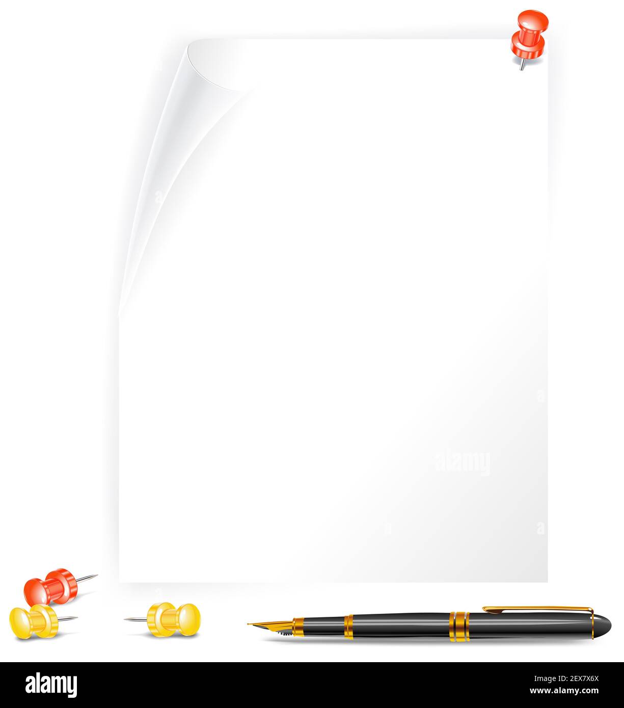 Illustration paper drawing pencil hi-res stock photography and images ...