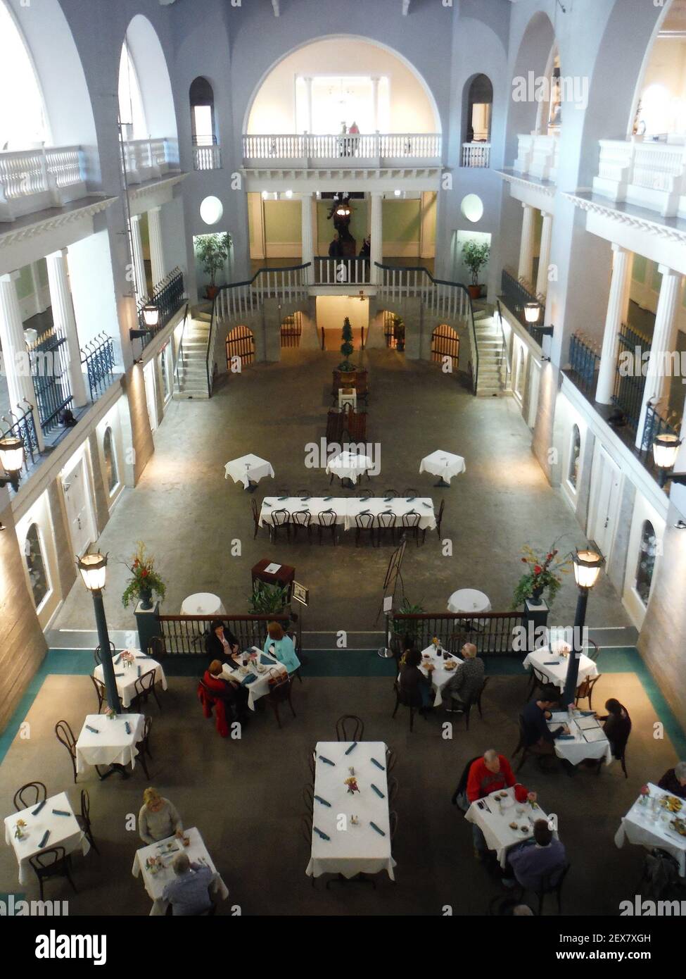 Cafe Alcazar sits inside the Lightner Museum, in what was once the ...