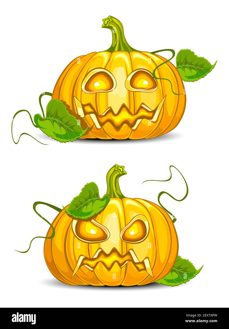 October foliage pumpkins Cut Out Stock Images & Pictures - Alamy