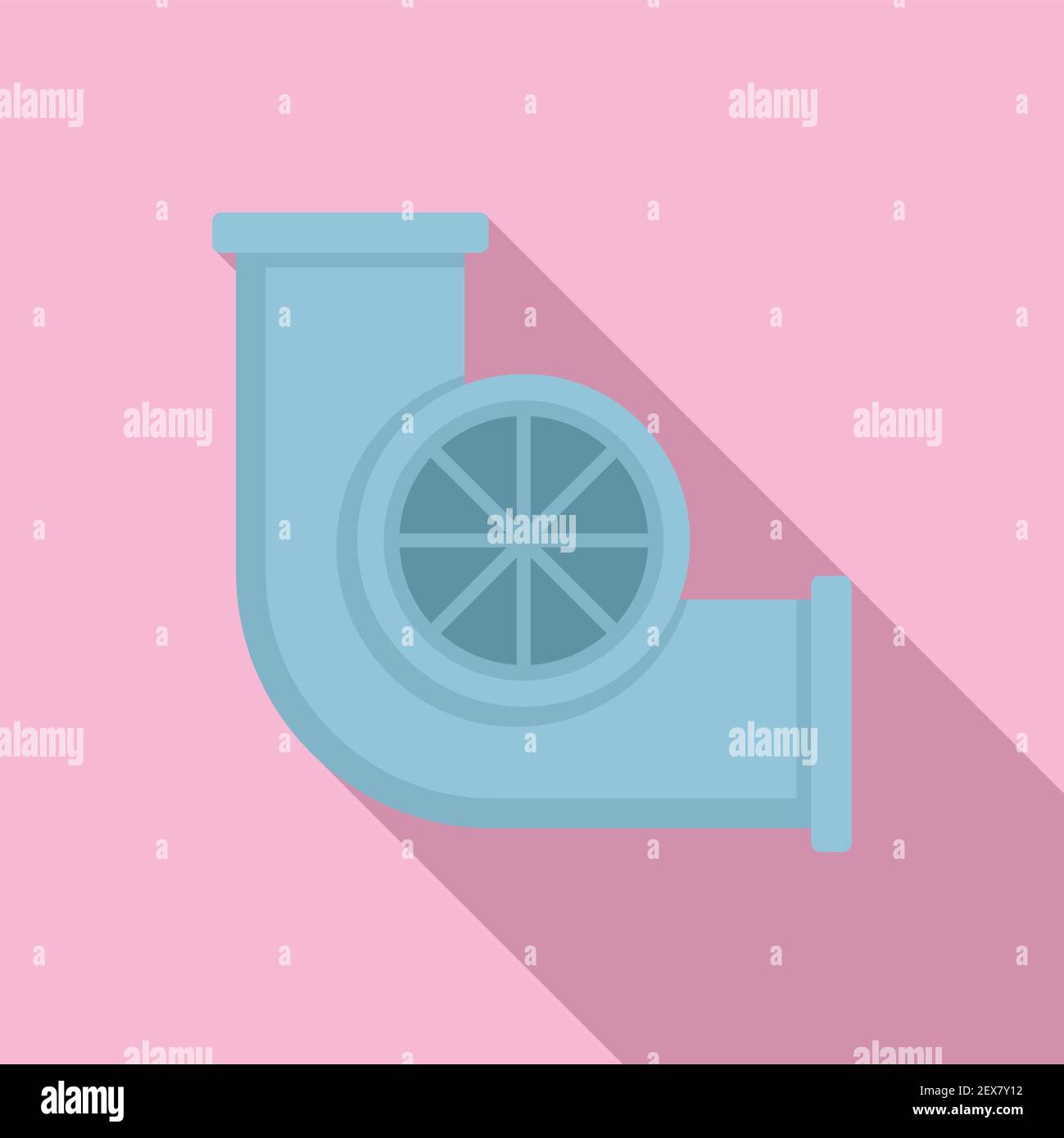 Building ventilation icon, flat style Stock Vector Image & Art - Alamy