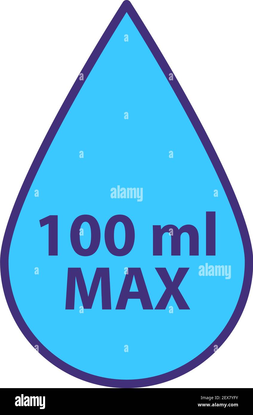 Liquids transportation rule RGB color icon Stock Vector Image & Art - Alamy