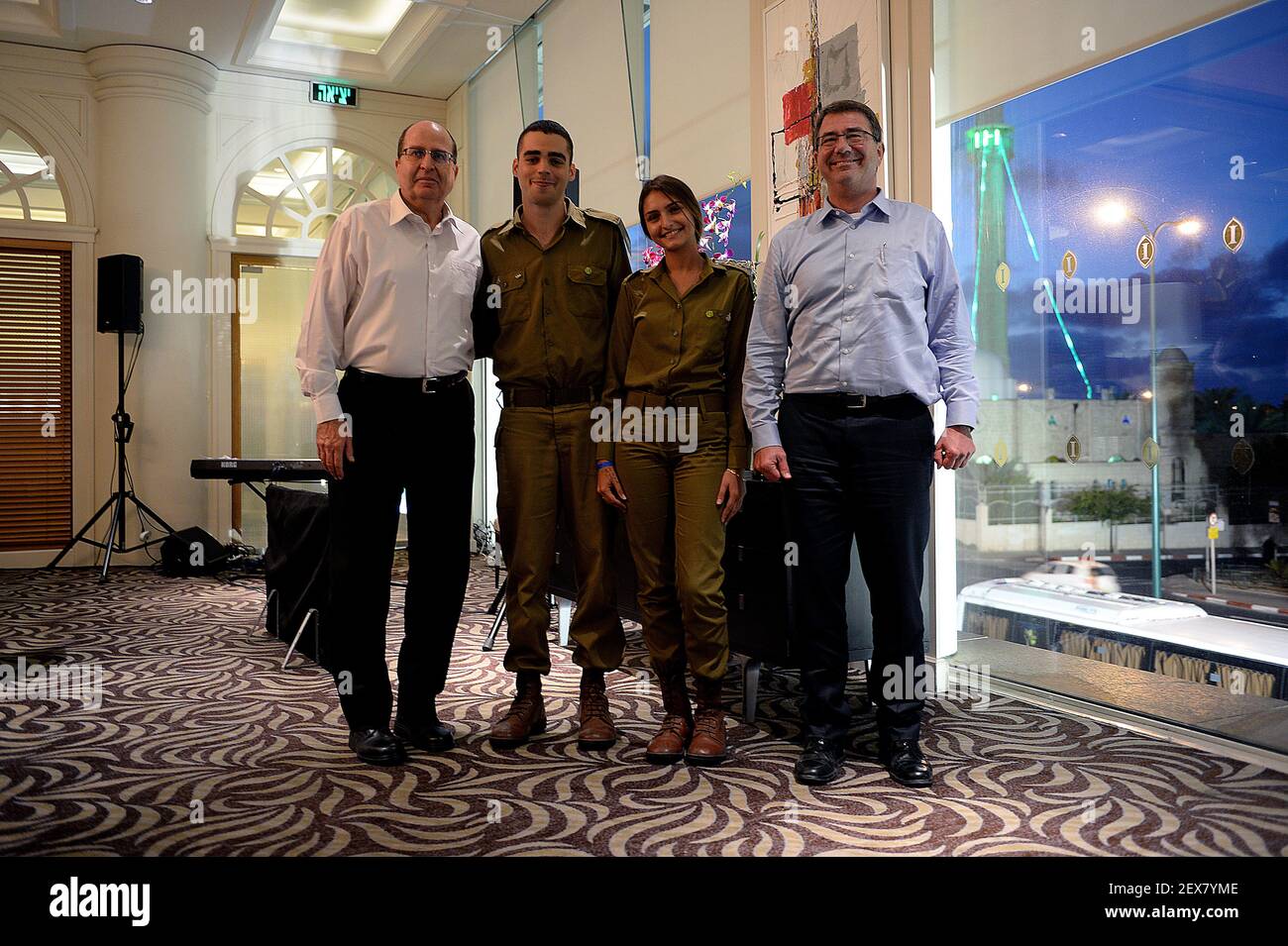 Secretary of Defense Ash Carter and Israelâ€™s Minister of Defense ...