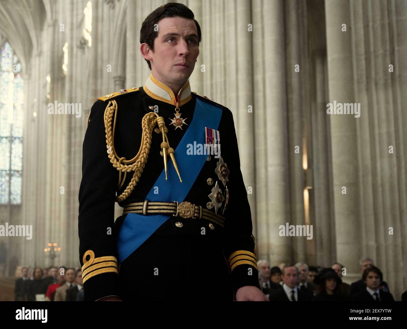 JOSH O'CONNOR in THE CROWN (2016), directed by PETER MORGAN. Credit ...