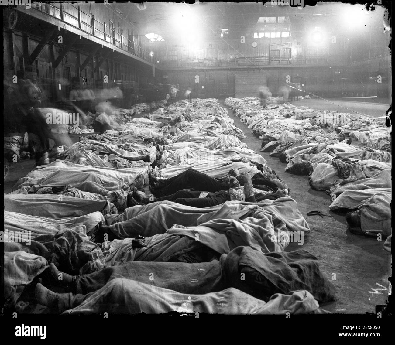 The Second Regiment Armory, on Washington Boulevard, served as a ...