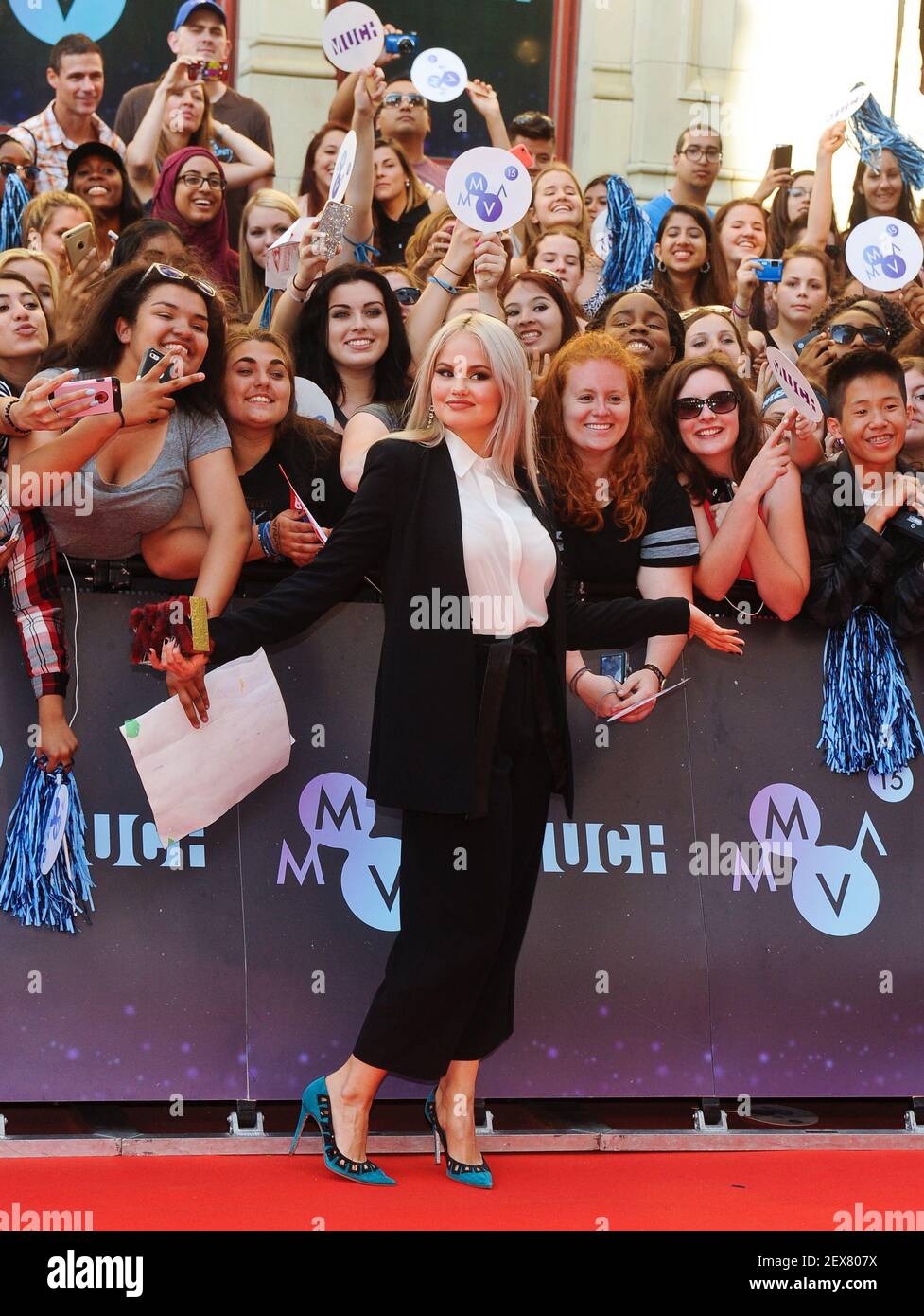 21 June 2015 - Toronto, Ontario, Canada. Debby Ryan arrives at the 2015 ...