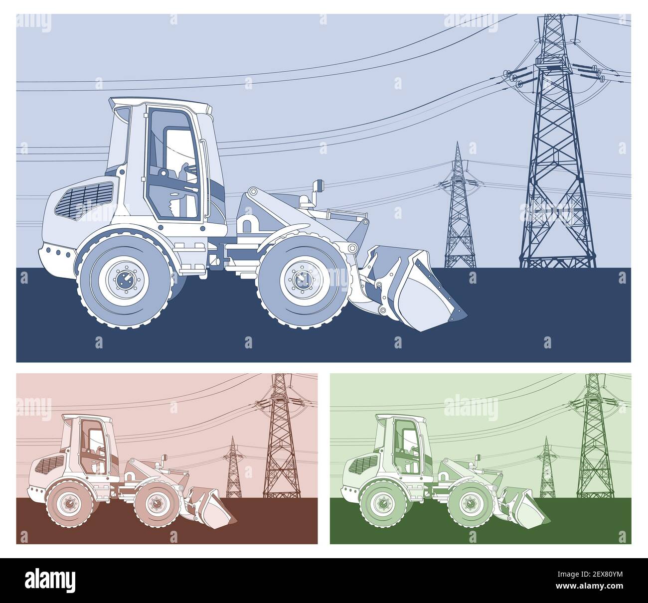 Dredge illustration Cut Out Stock Images & Pictures - Alamy