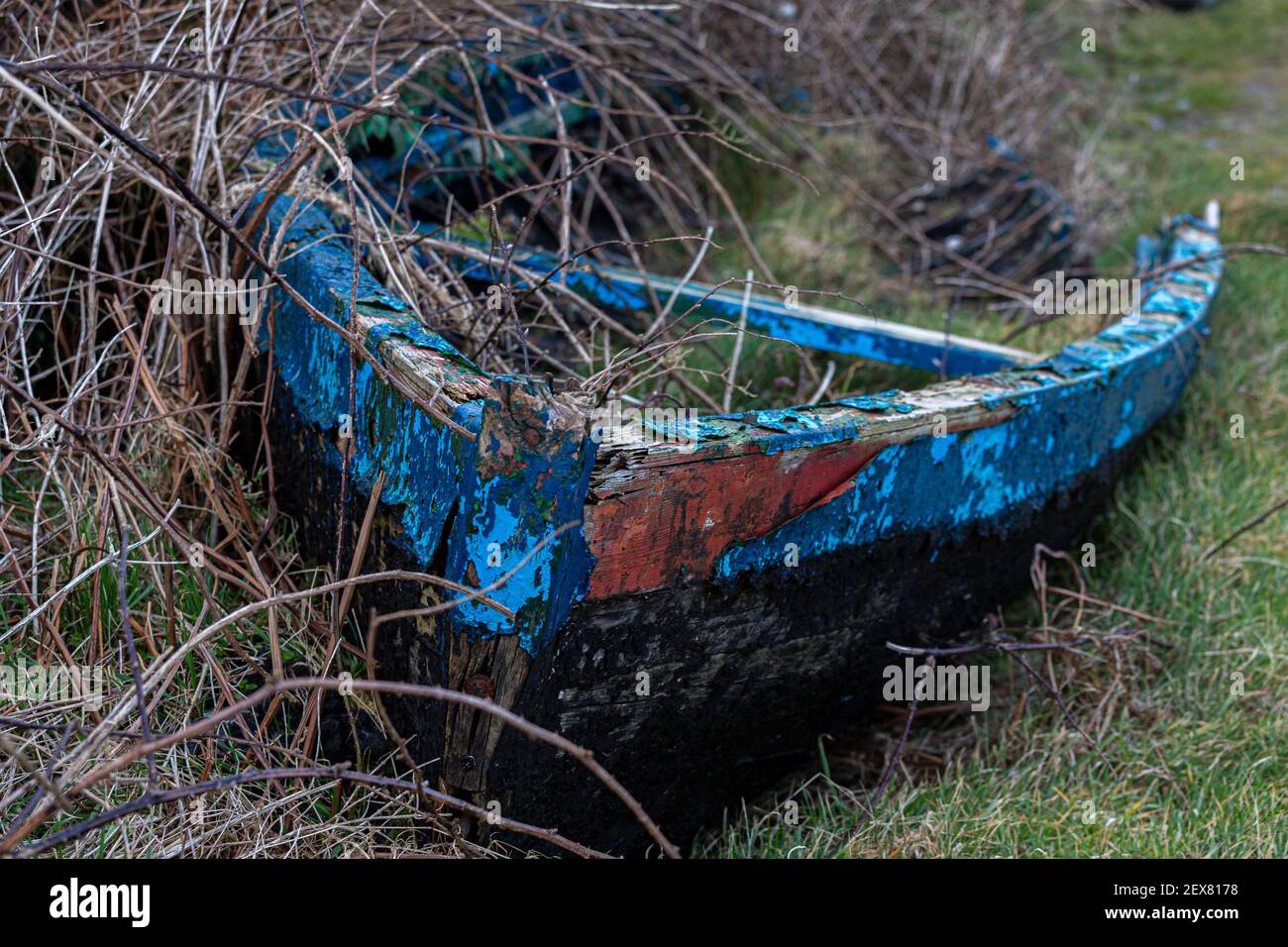 Rotting wooden boats hi-res stock photography and images - Alamy