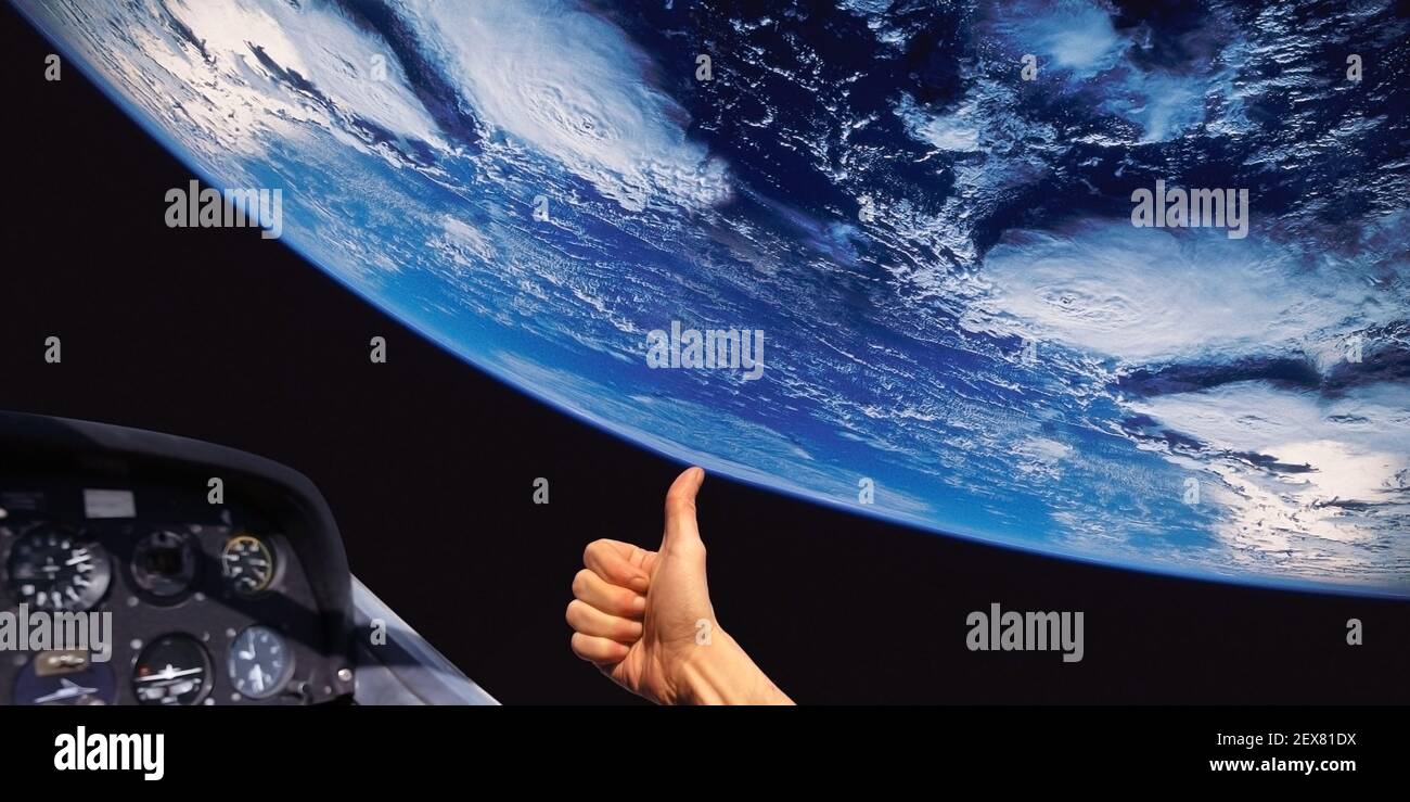 Ground and space Stock Photo - Alamy