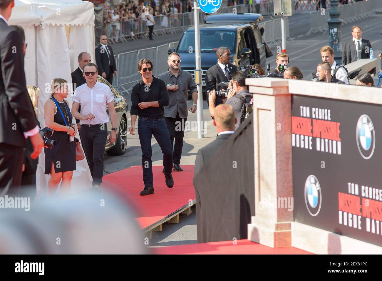 World premiere of "Mission: Impossible - Rogue Nation" held at Vienna ...