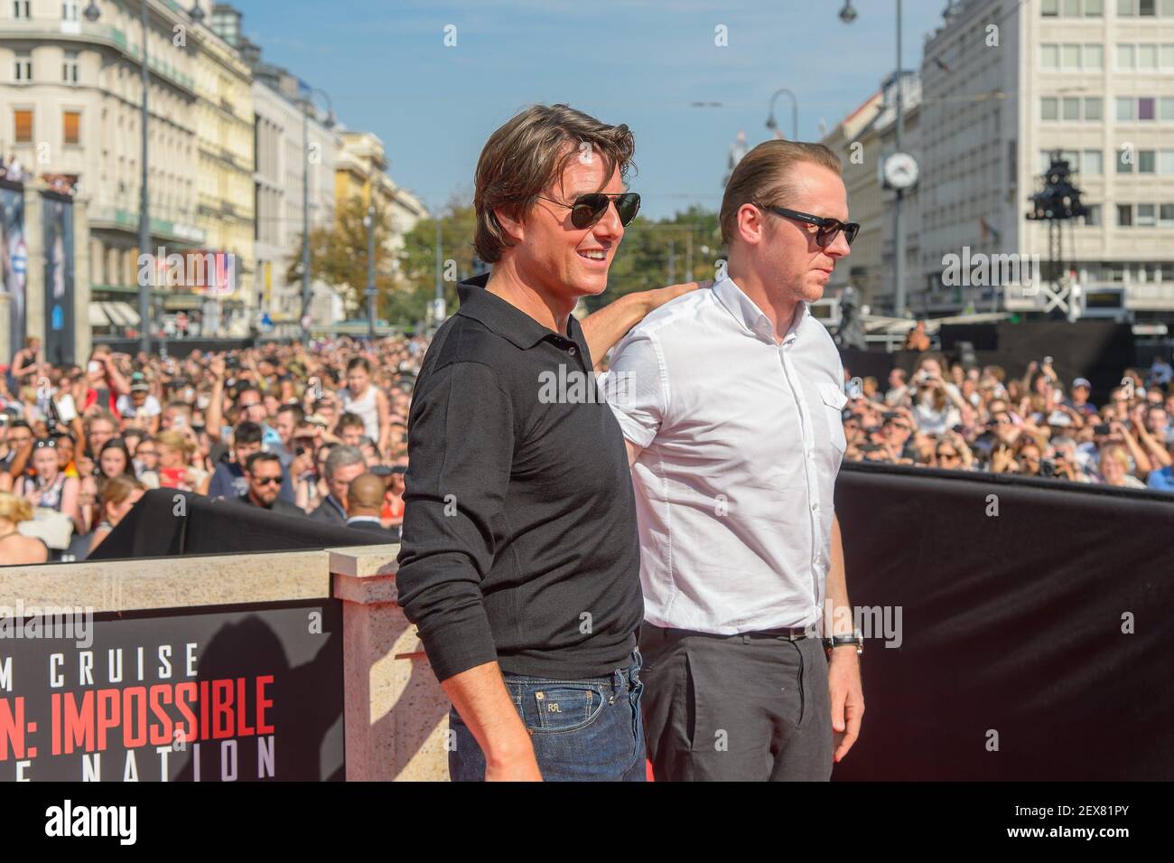 World premiere of "Mission: Impossible - Rogue Nation" held at Vienna ...