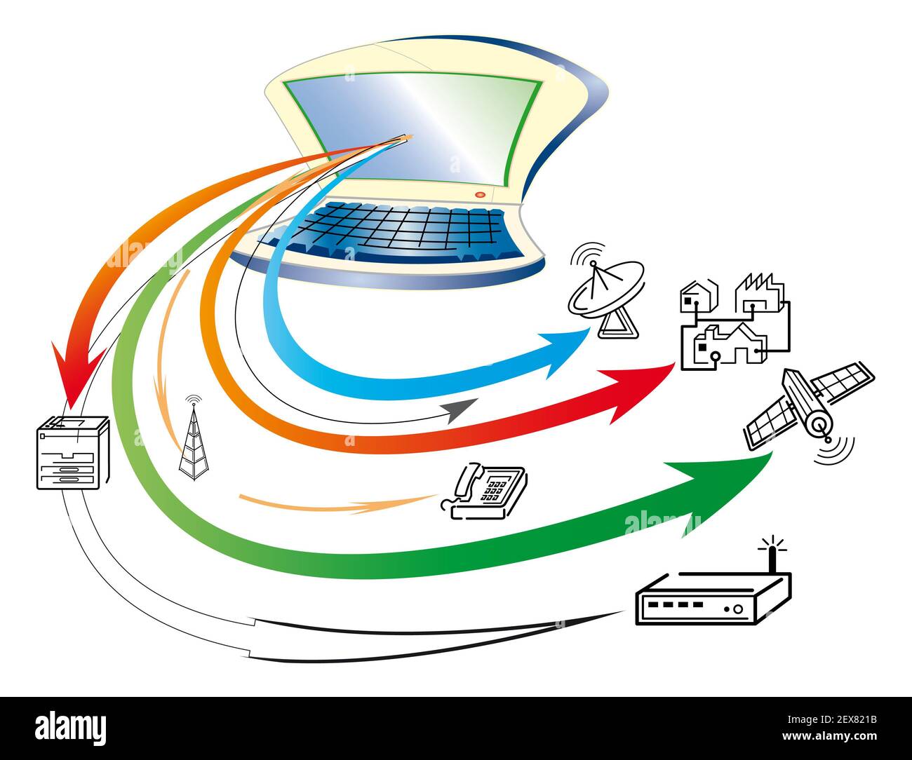 Networks hi-res stock photography and images - Alamy