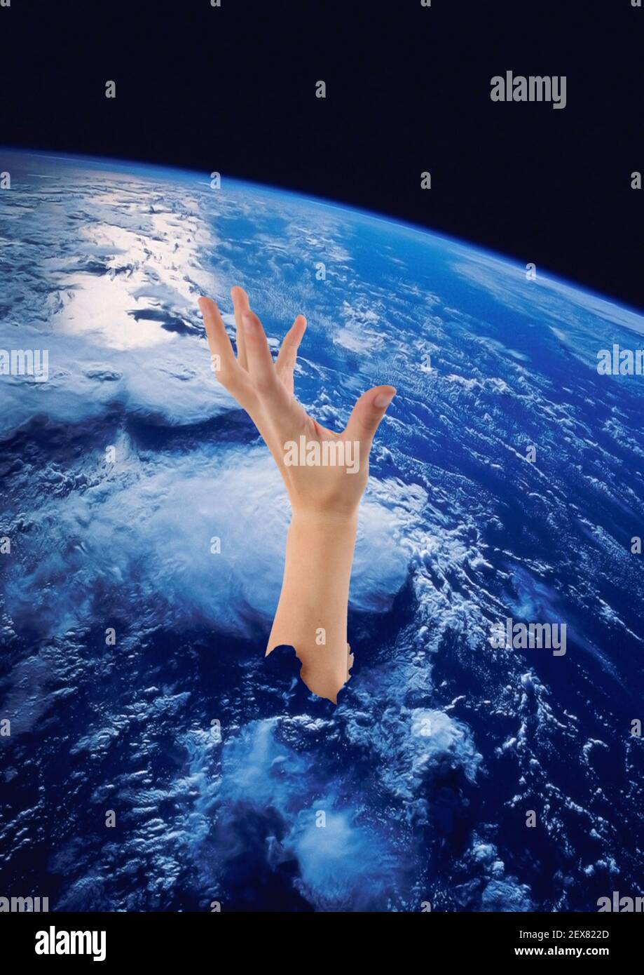 Planet earth ground astronomy hi-res stock photography and images - Alamy