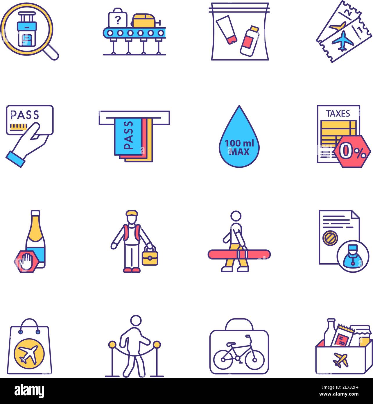 Preflight inspection Stock Vector Images - Alamy