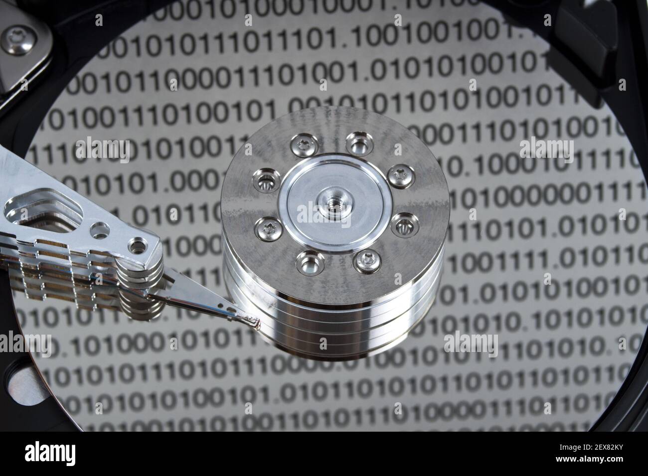 External hard disc binary hi-res stock photography and images - Alamy