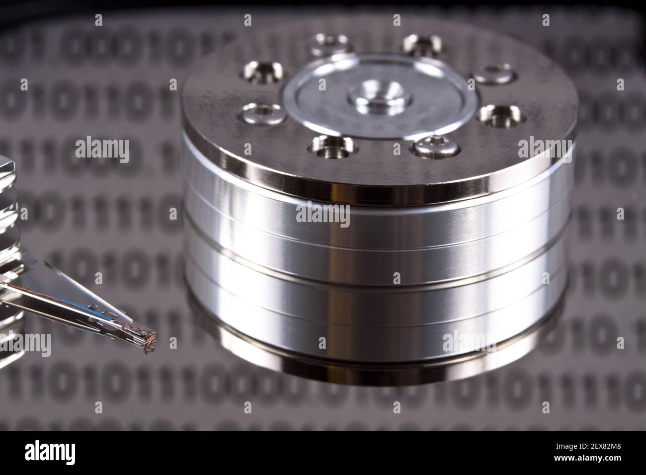 External hard disc binary hi-res stock photography and images - Alamy