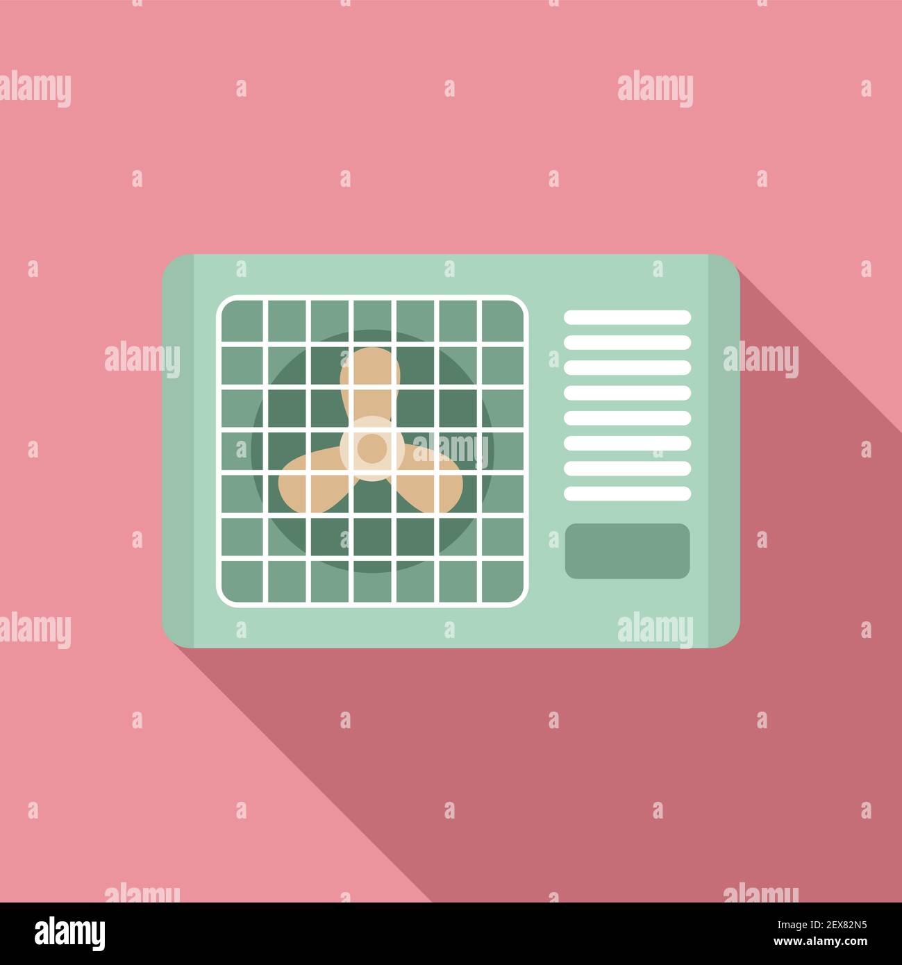 Outdoor ventilation icon, flat style Stock Vector Image & Art - Alamy
