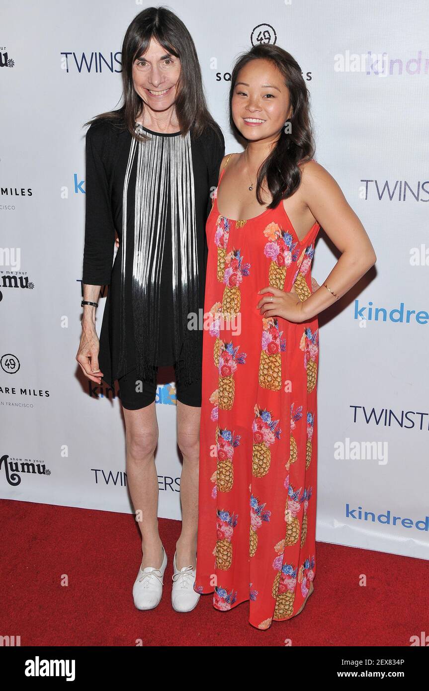 (L-R) Dr. Nancy Segal and Samantha Futerman arrives at the "Twinsters ...