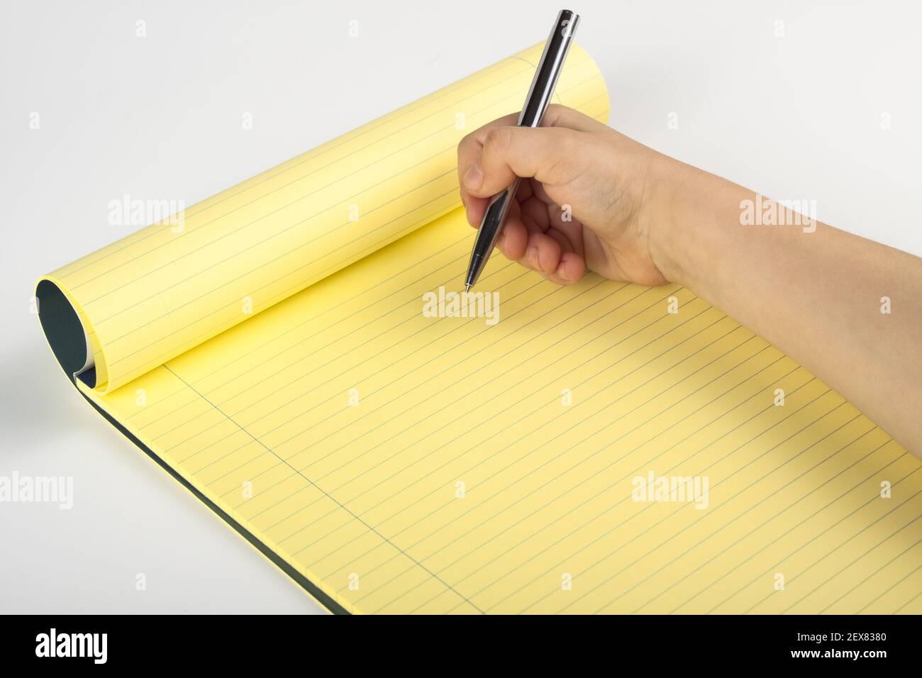 Hand writhing hi-res stock photography and images - Alamy
