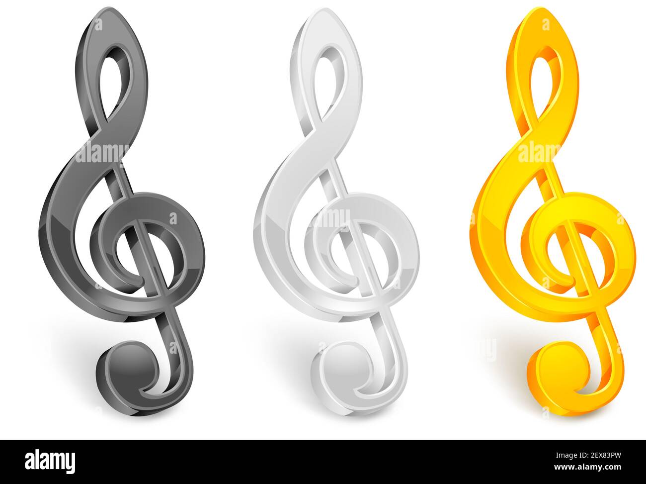 Treble Clef High Resolution Stock Photography and Images - Alamy