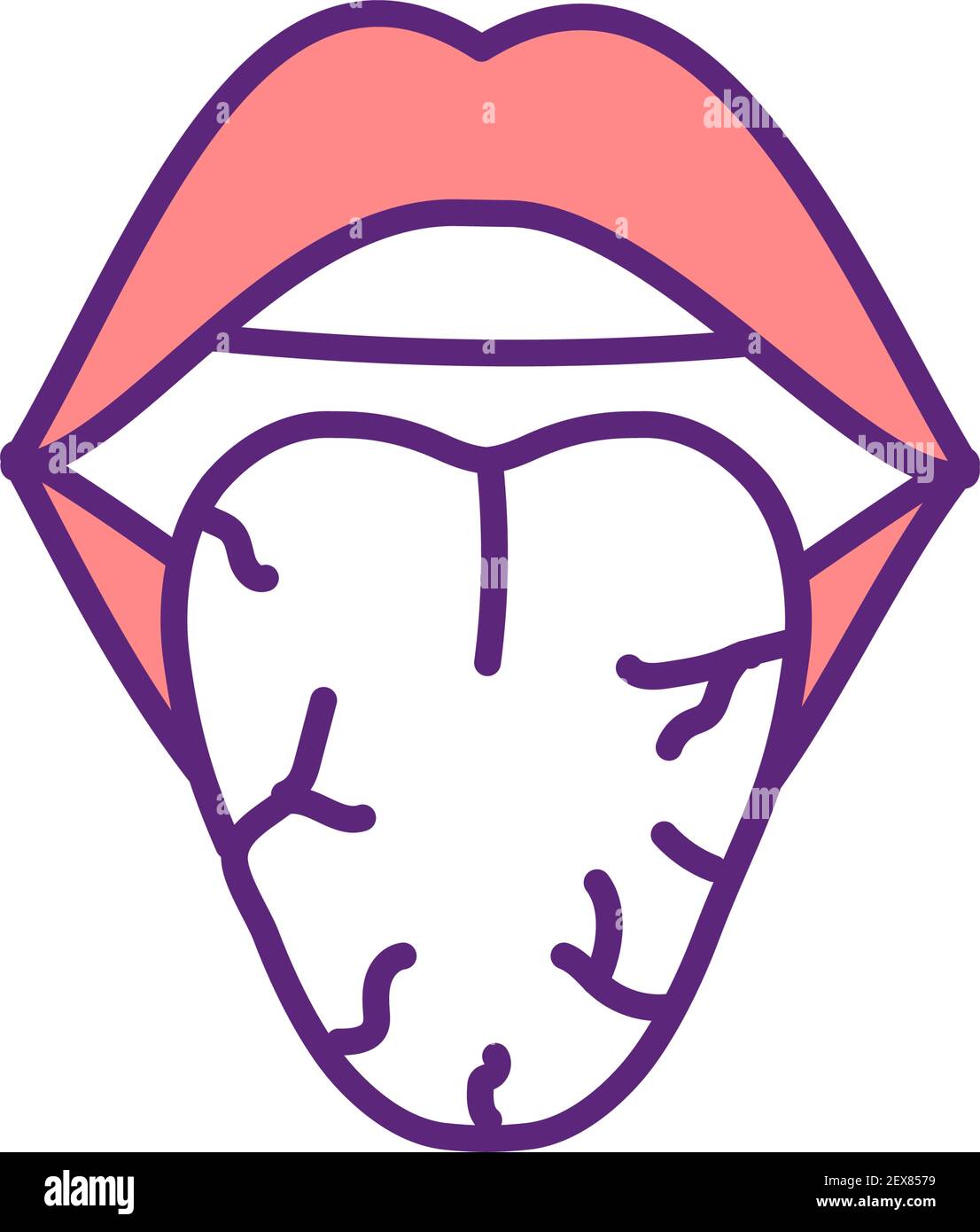 Dry lip Stock Vector Images - Alamy