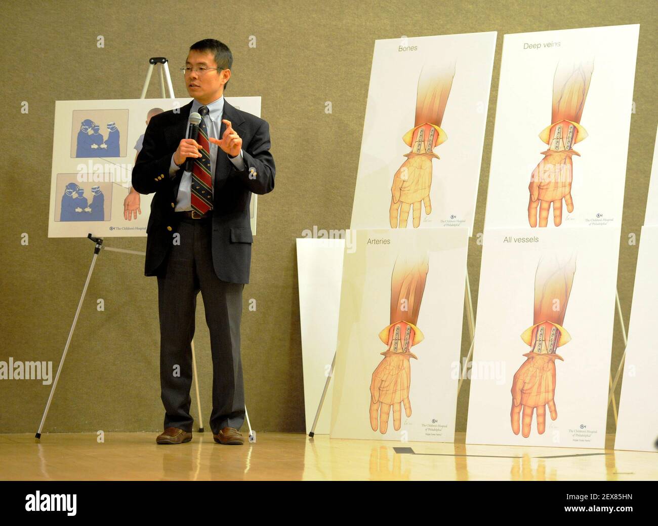 Dr. Benjamin Chang, one of the coordinating surgeons on the team who ...