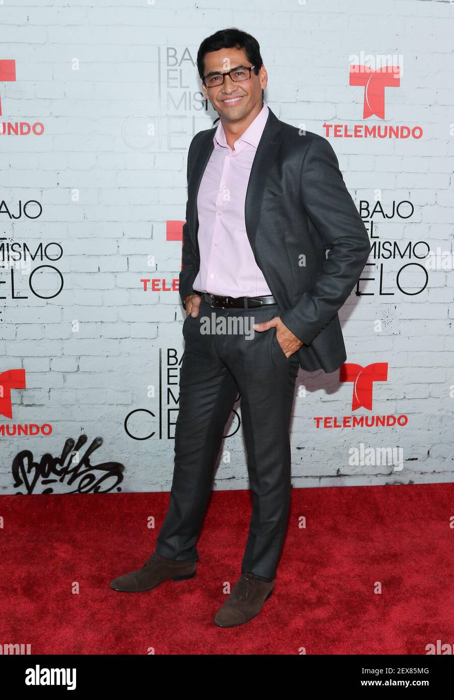 MIAMI,FL-JULY 28: Actor Gabriel Porras attends The Premier of Telemundo ...
