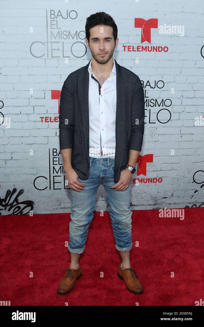 MIAMI,FL-JULY 28: Actor Kevin Aponte attends The Premier of Telemundo's ...