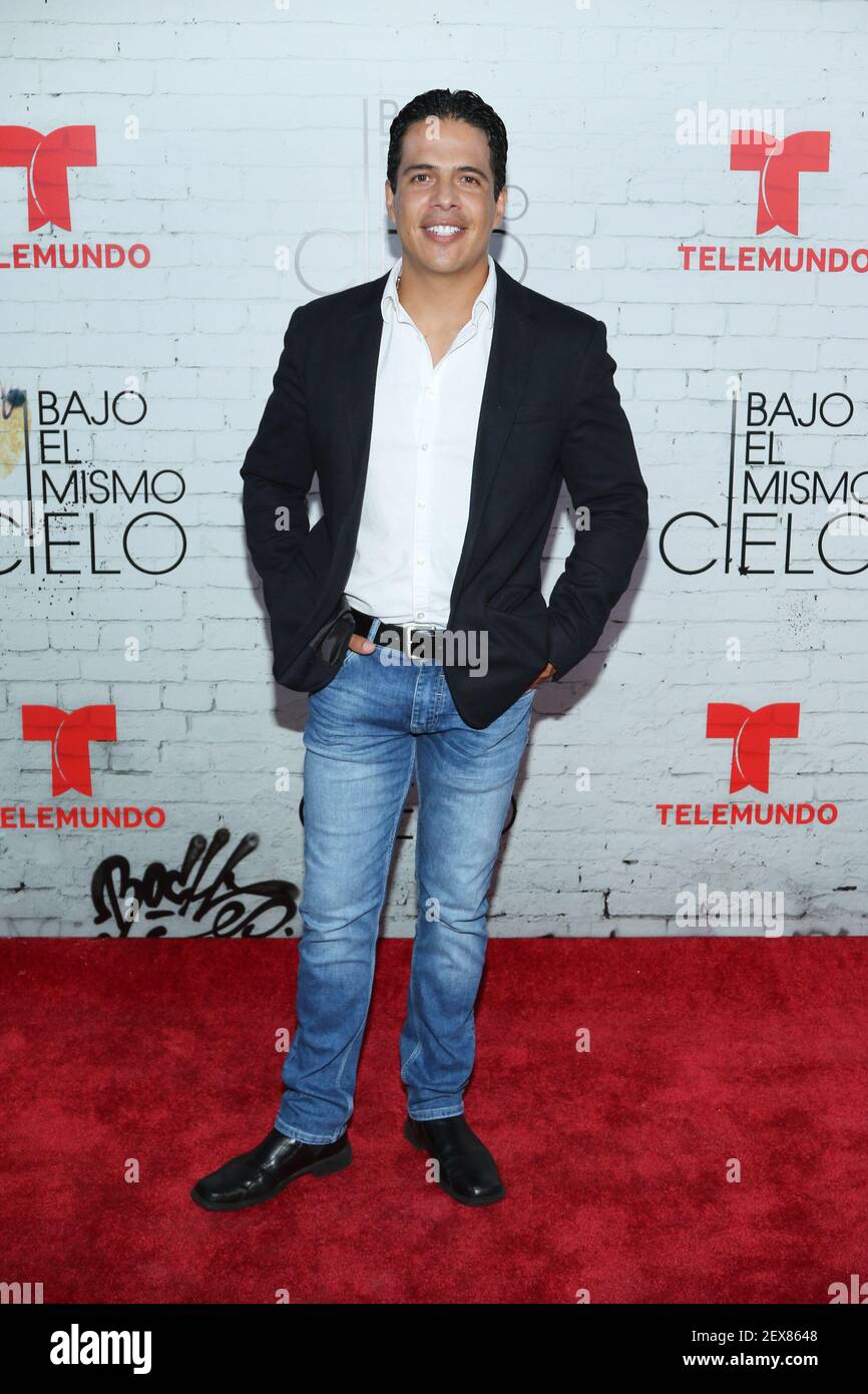 MIAMI,FL-JULY 28: Actor Freddy Flores attends The Premier of Telemundo ...
